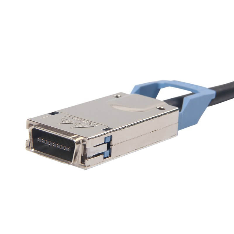 QSFP to CX4 DDR Cable 0.5M, Passive | QSFP CX4 | hybrid cable - HiFiber.com
