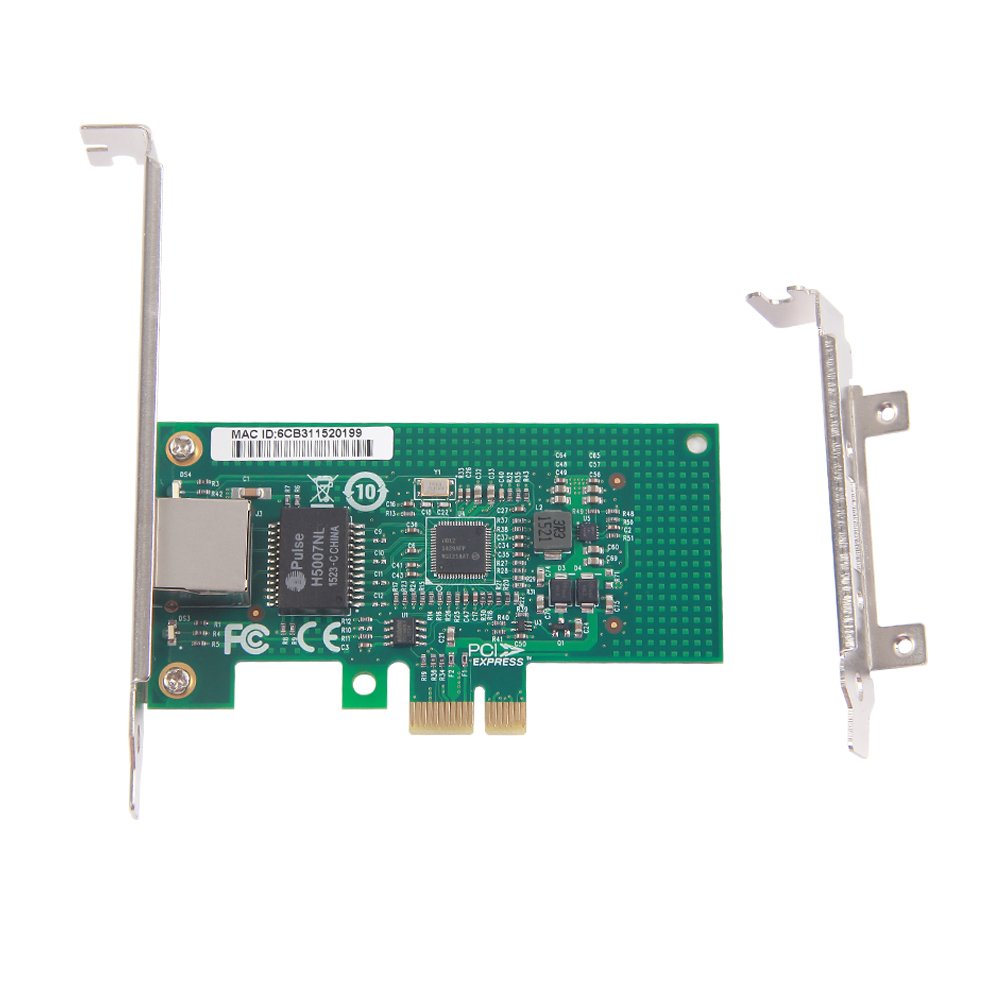 1Gbps Ethernet Server Adapter, Compatible for Intel I210-T1 - HiFiber.com
