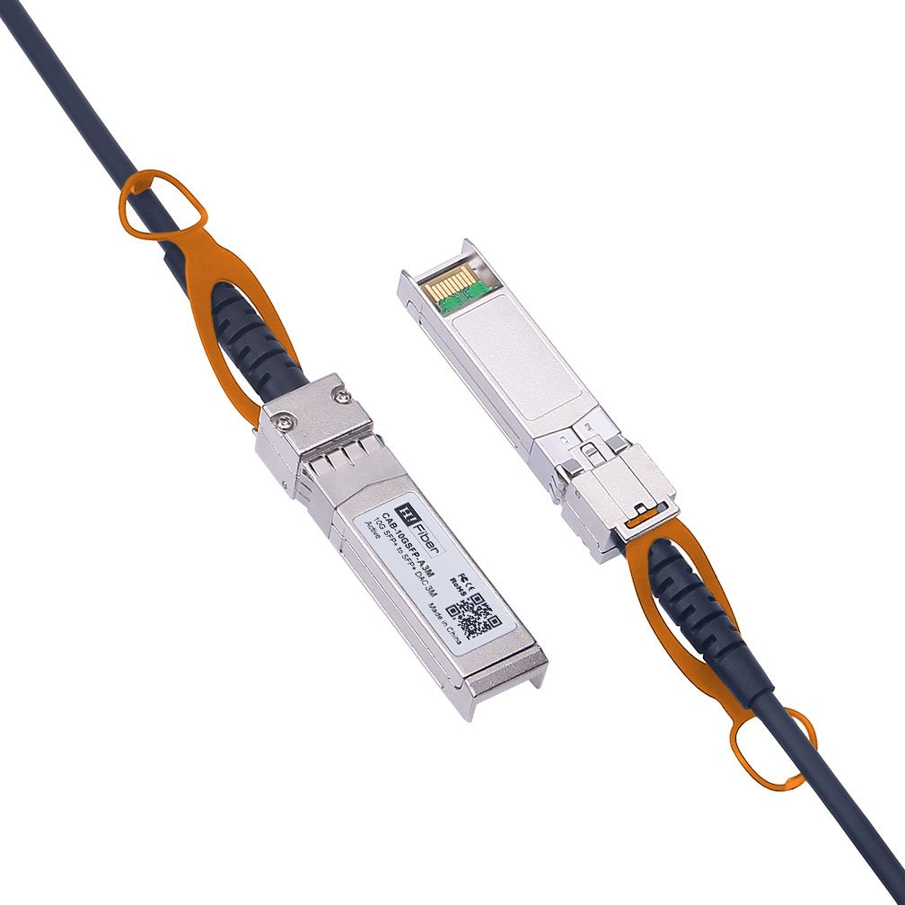 SFP+ Copper Twinax Cable 3m, Active,QFX-SFP-DAC-3MA - HiFiber.com