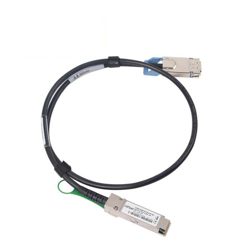 QSFP to CX4 DDR Cable 0.5M, Passive | QSFP CX4 | hybrid cable - HiFiber.com